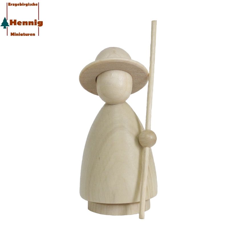 Schäfer modern groß natur , ca. 10 cm -Hennig Figuren Deutschneudorf ...