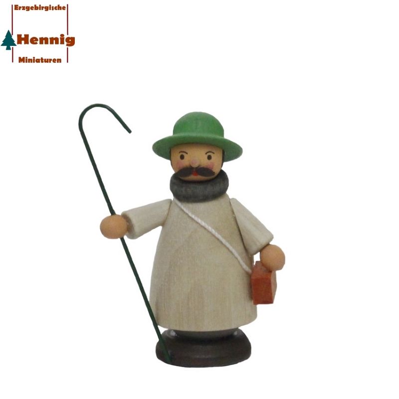 Schäfer , ca. 4 cm -Hennig Figuren Deutschneudorf- Erzgebirgische ...