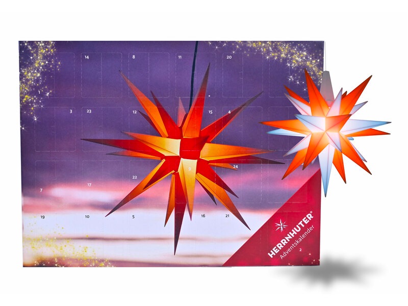 Herrnhuter® Sterne Adventskalender | Sterneshop Erzgebirge